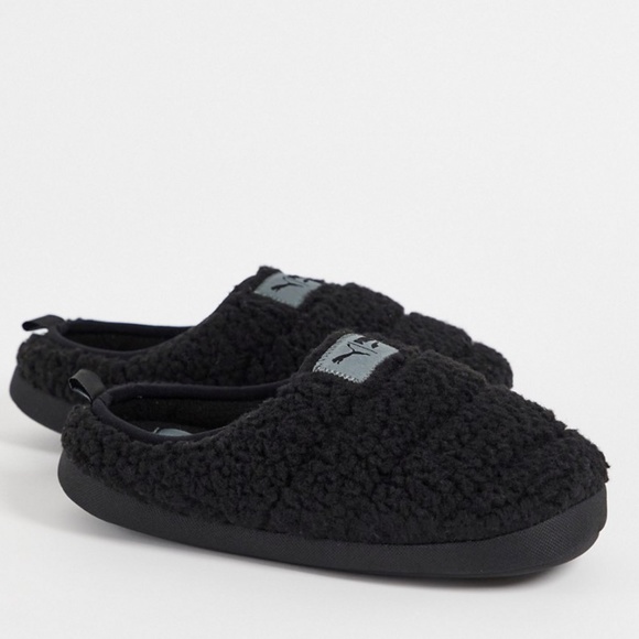Puma | Shoes | Puma Mens Scuff Sherpa Slippers | Poshmark